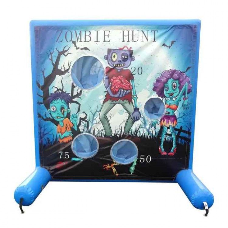 Zombie Hunt Inflatable Game - Metz Amusements and Concessions LLC Wind ...